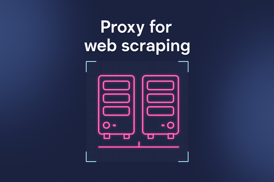 Proxy server for web scraping